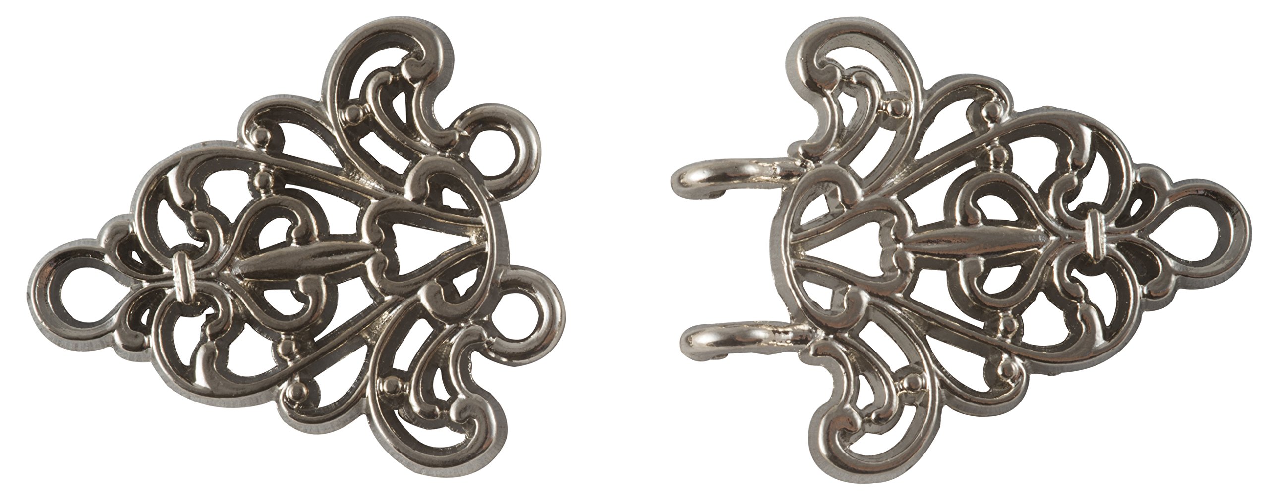 Amazon.com: Ornate Shiny Silver/nickel Finish Trivet Cloak Clasp