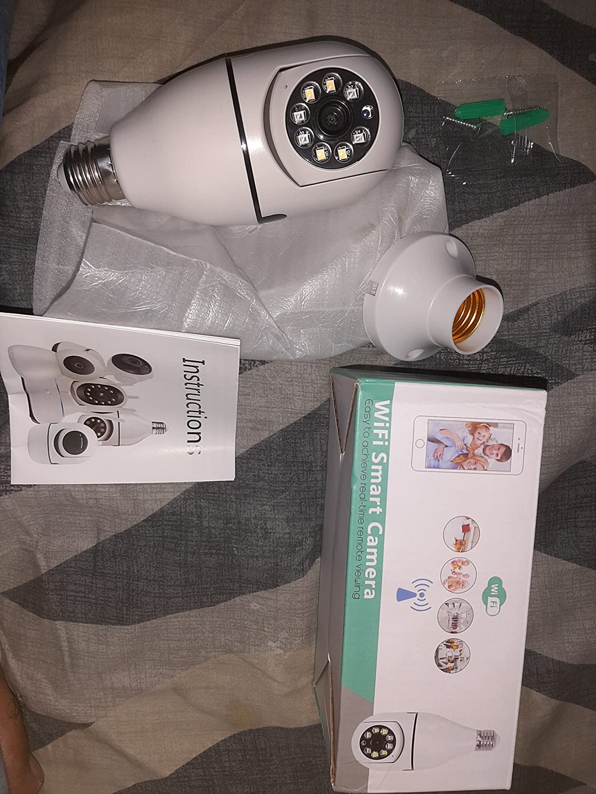 Buy IBS CCTV WiFi Security Camera | Full HD 1080p & Night Vision | 360 ...