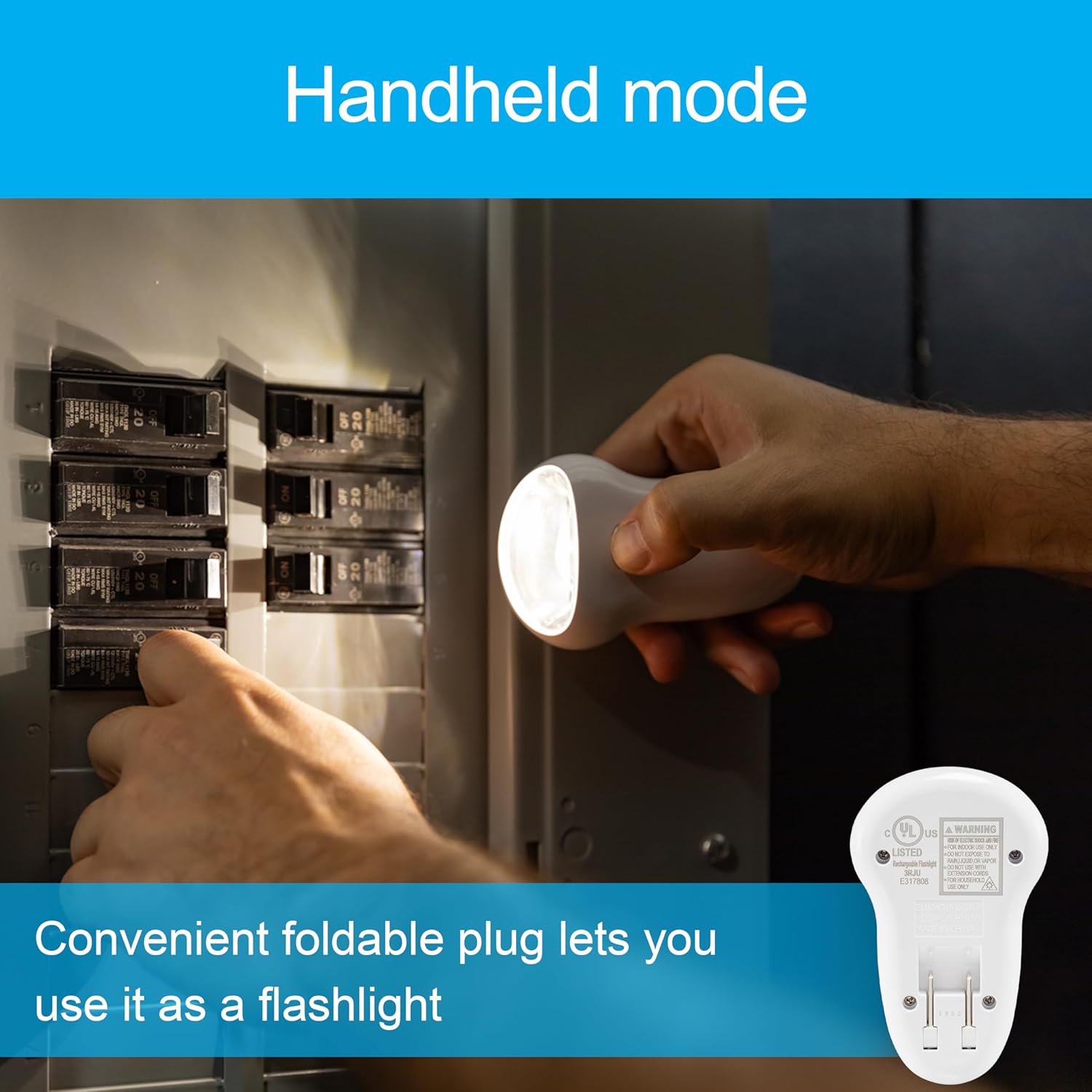 GE 3-in-1 LED Power Failure Night Light User Manual
