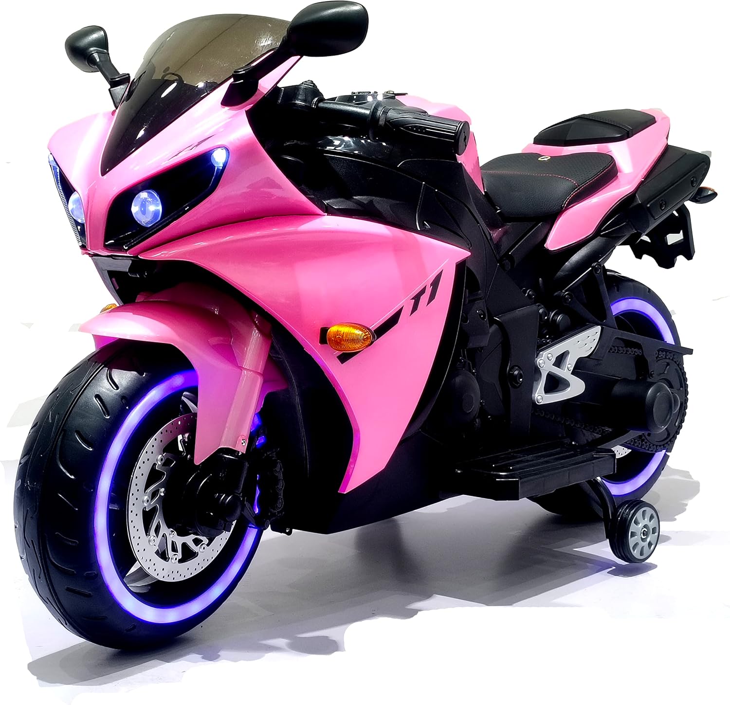 Amazon.com: Electric Motorcycle for Kids,TAMCO 12V Ride on Motorcycle with Hand Racing/Foot ...