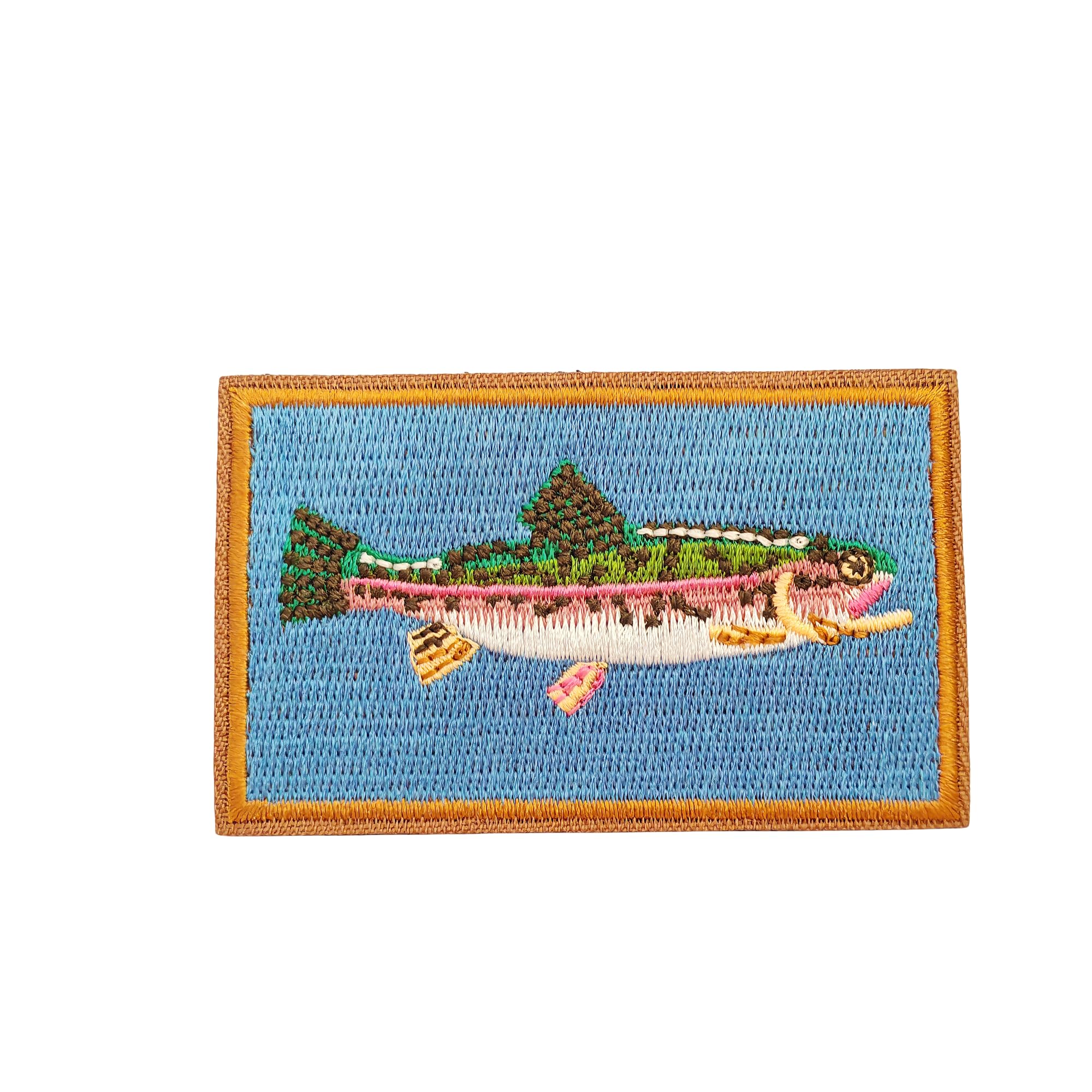Amazon.com: Blimark Wildlife Trout Fish Tactical Patch: Funny Military ...