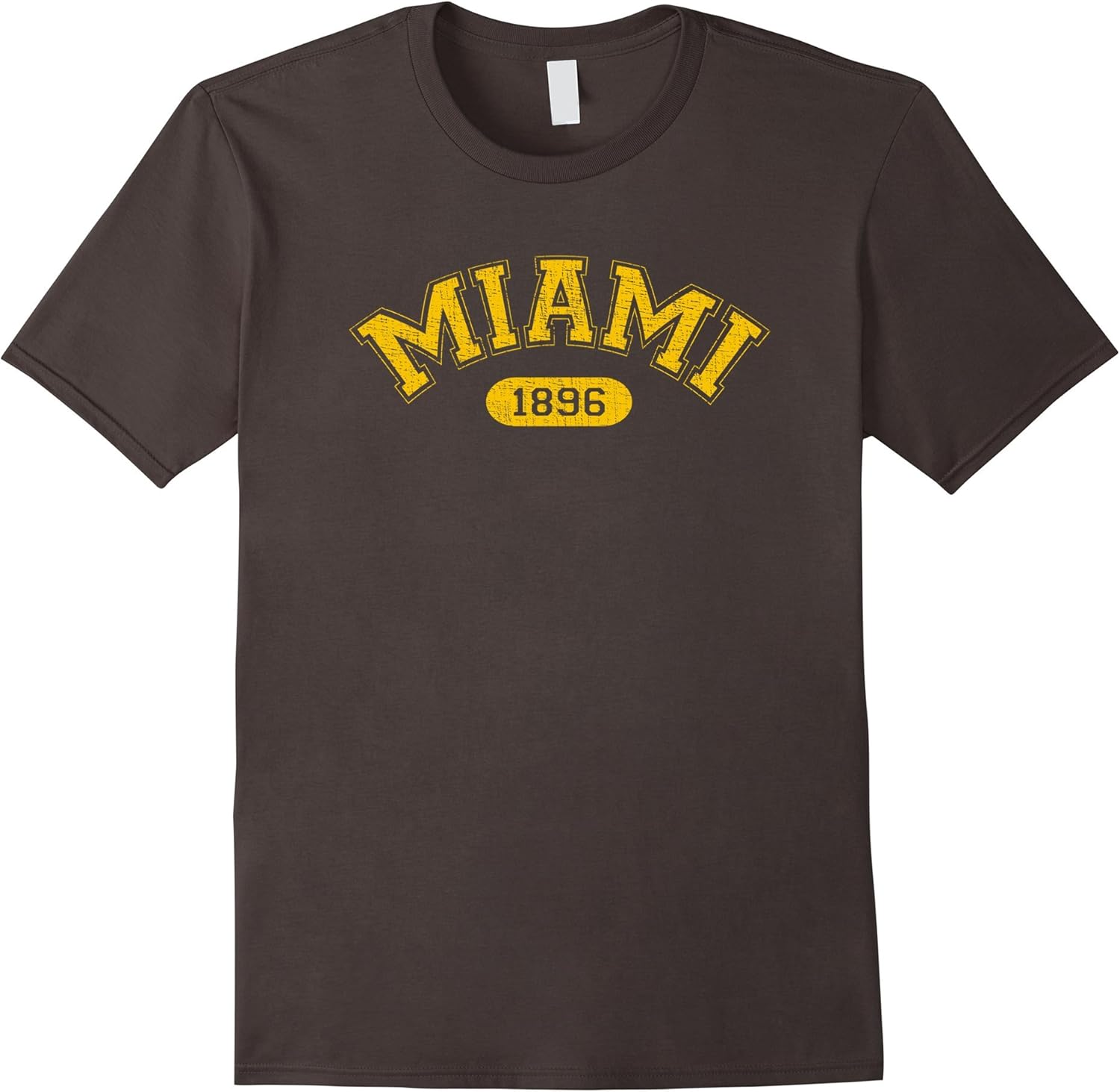 Amazon.com: Classic Miami 1896 T-Shirt : Clothing, Shoes & Jewelry