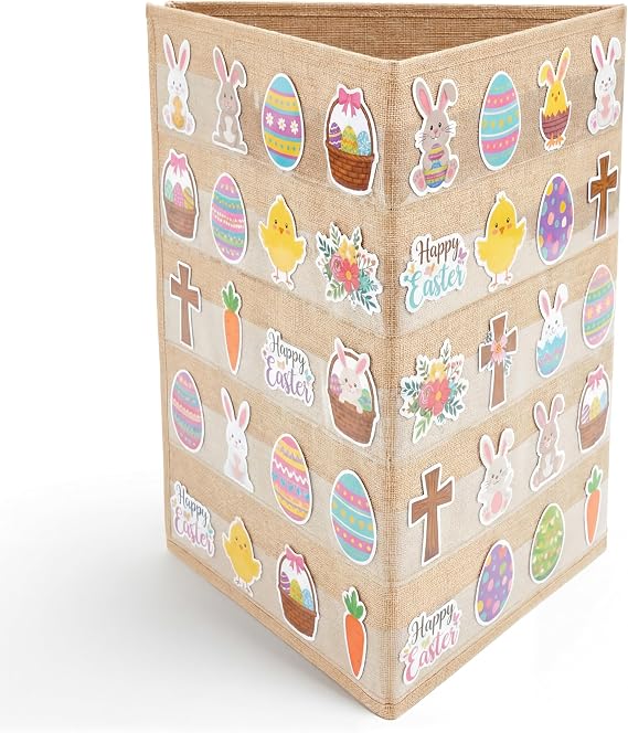 Amazon.com: Faccito Portable Stickers Display Stand for Vendors Big 4 ...