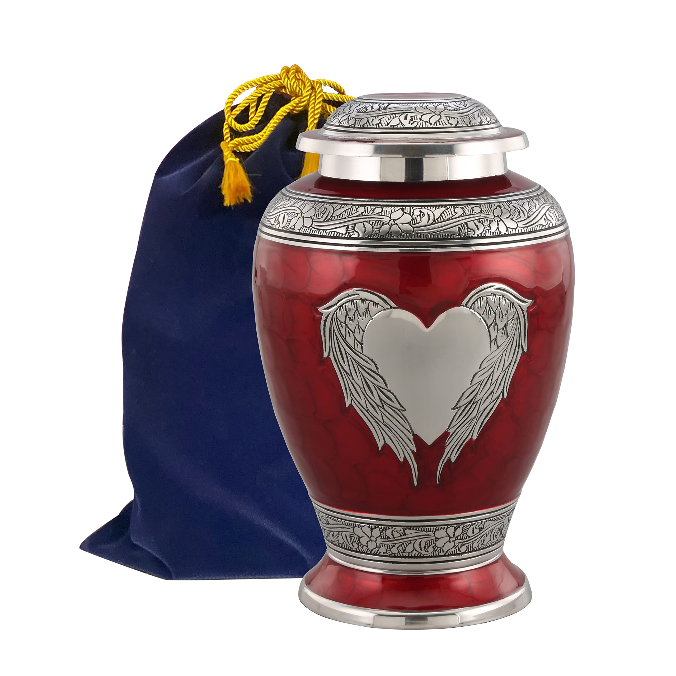 Amazon.com: Dignity Angel Wings Urn - Loving Angel Wings Cremation Urn ...