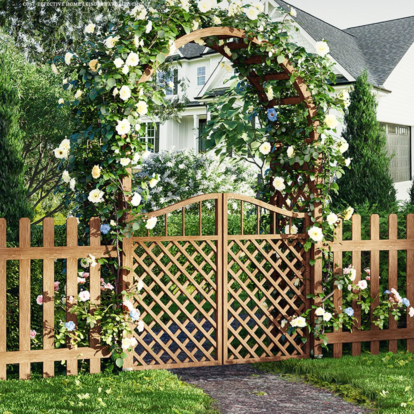 Decorative Garden Gates And Arbors