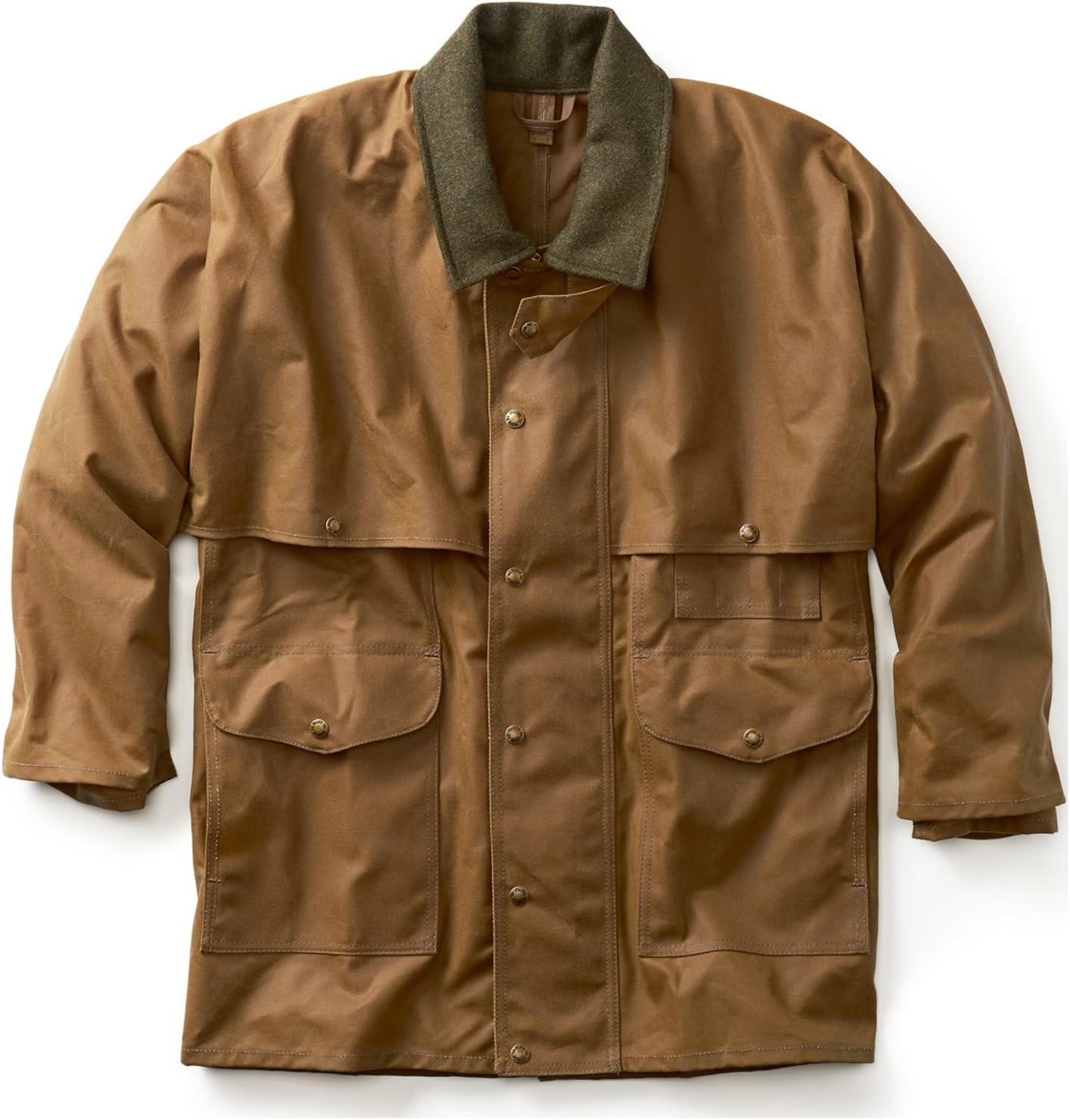 Filson Tin Cloth Packer Coat - Tan -Extra-long - Extra-large w/ Free ...