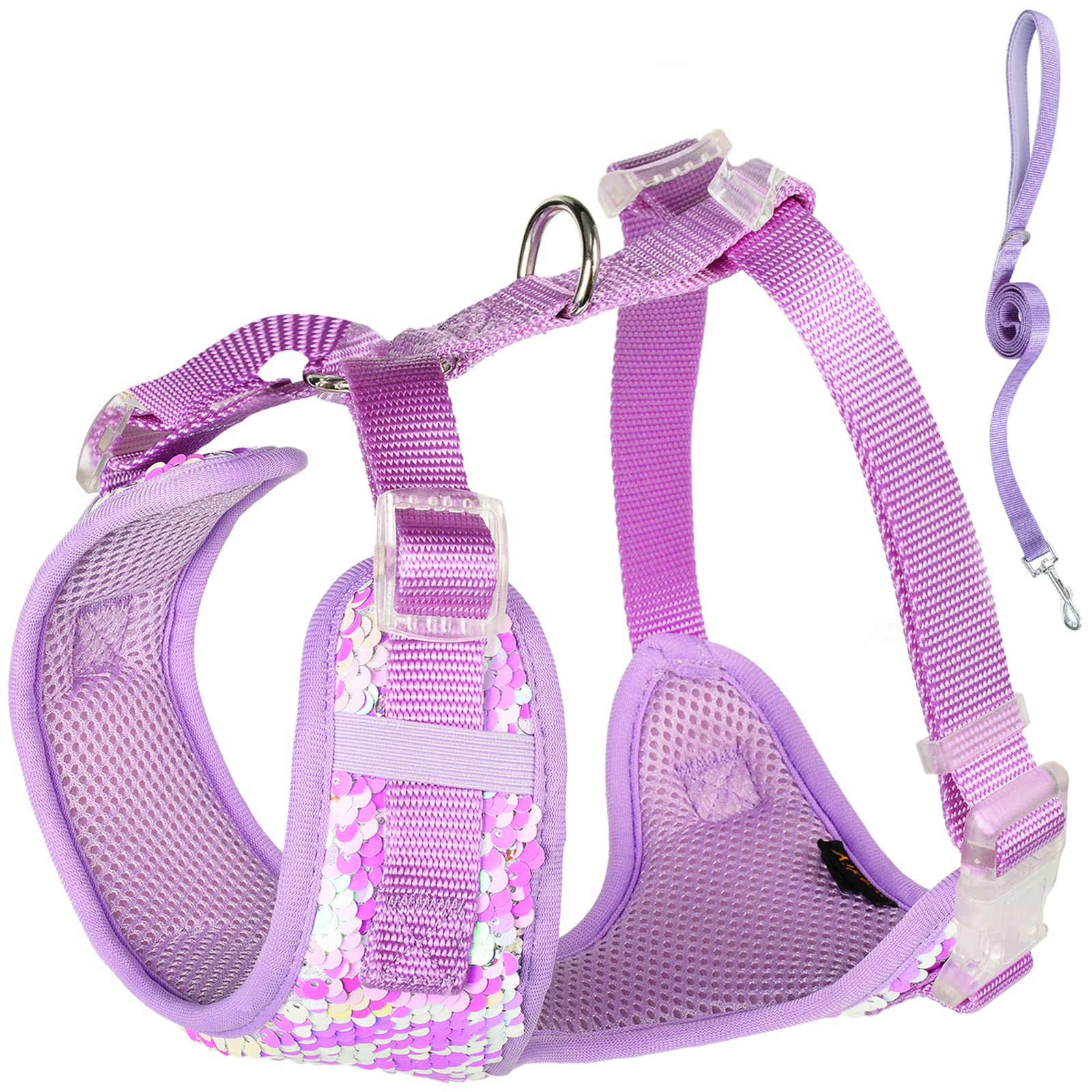 Dog Harness with Leash Set Puppy Harnesses for Medium Dogs No Pull ...