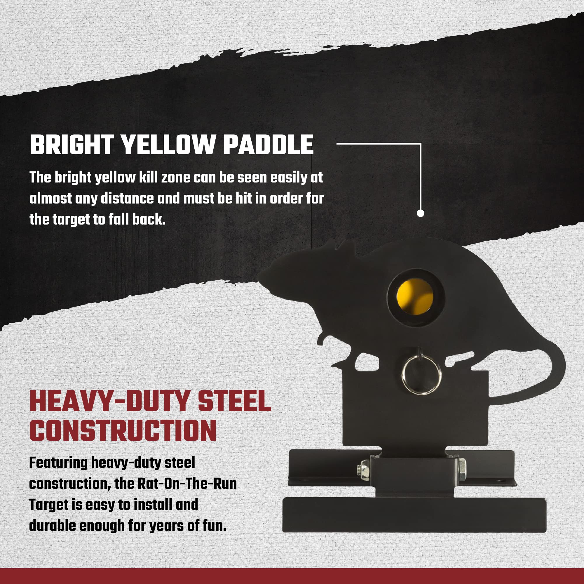 Snapklik.com : Rat-On-The-Run Airgun Target