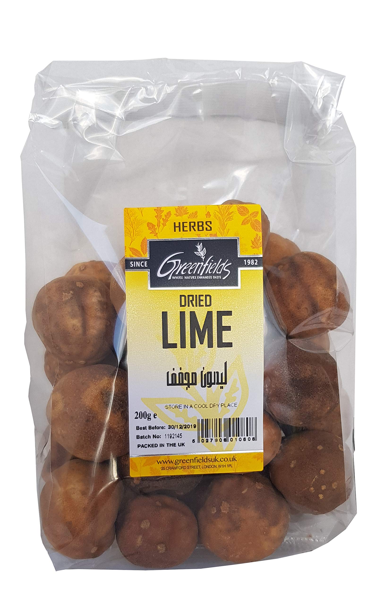 Greenfields Dried Lime 200g : Amazon.co.uk: Grocery