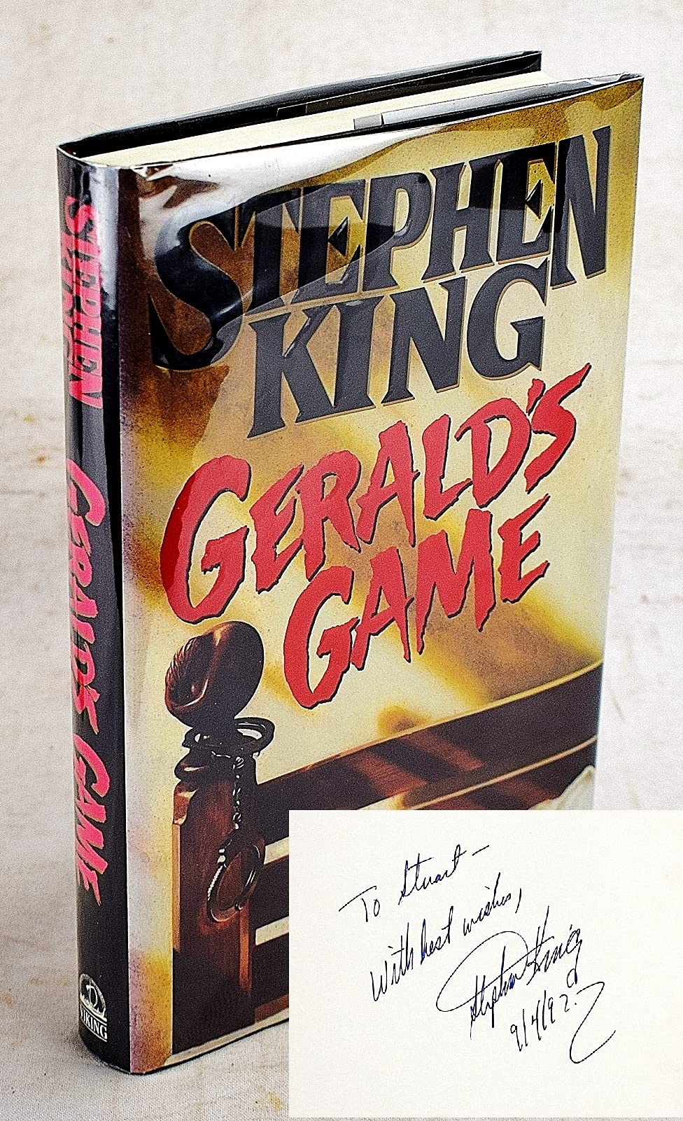 Gerald's Game: King, Stephen: 0000000059848: Amazon.com: Books