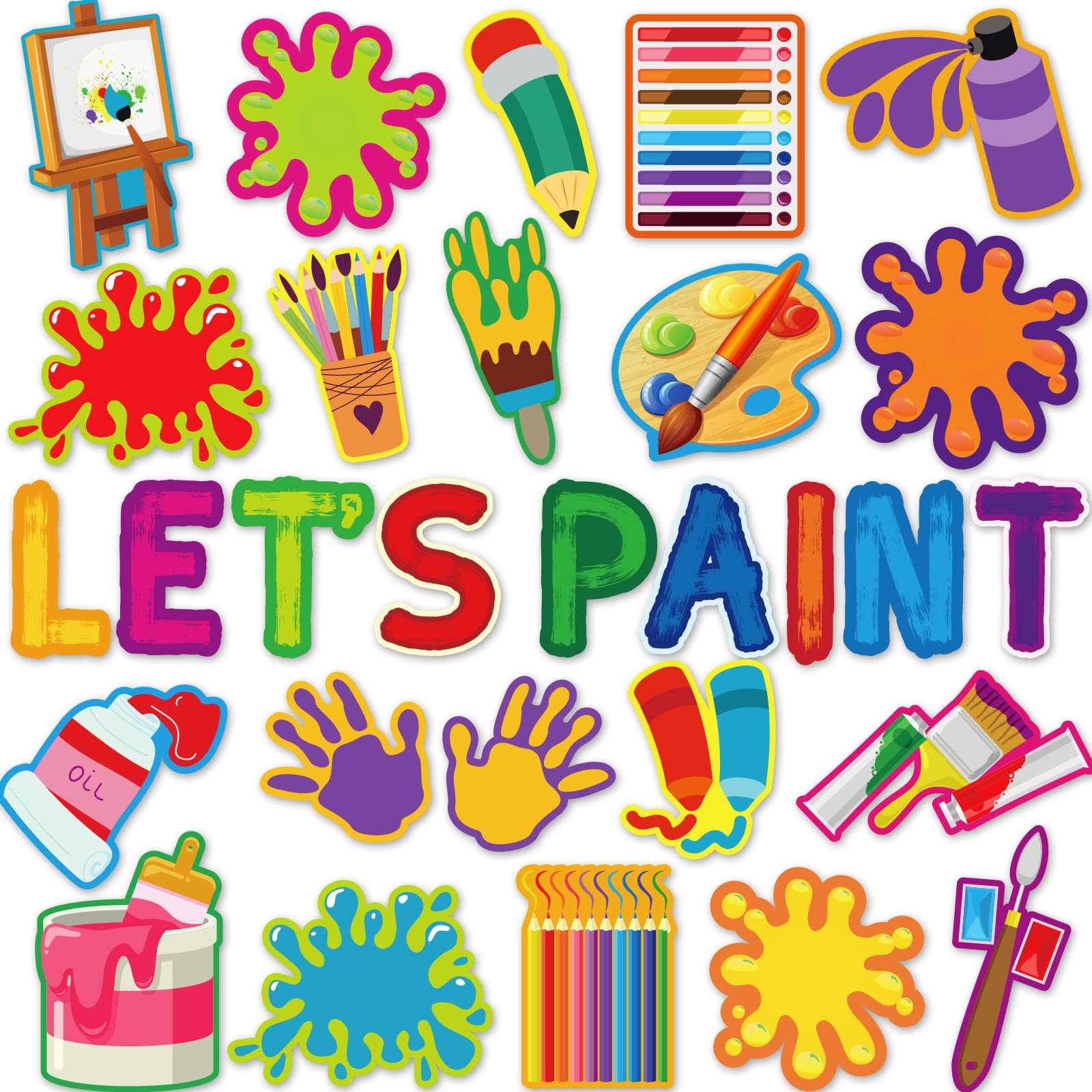 Art Supplies Clipart For Kids