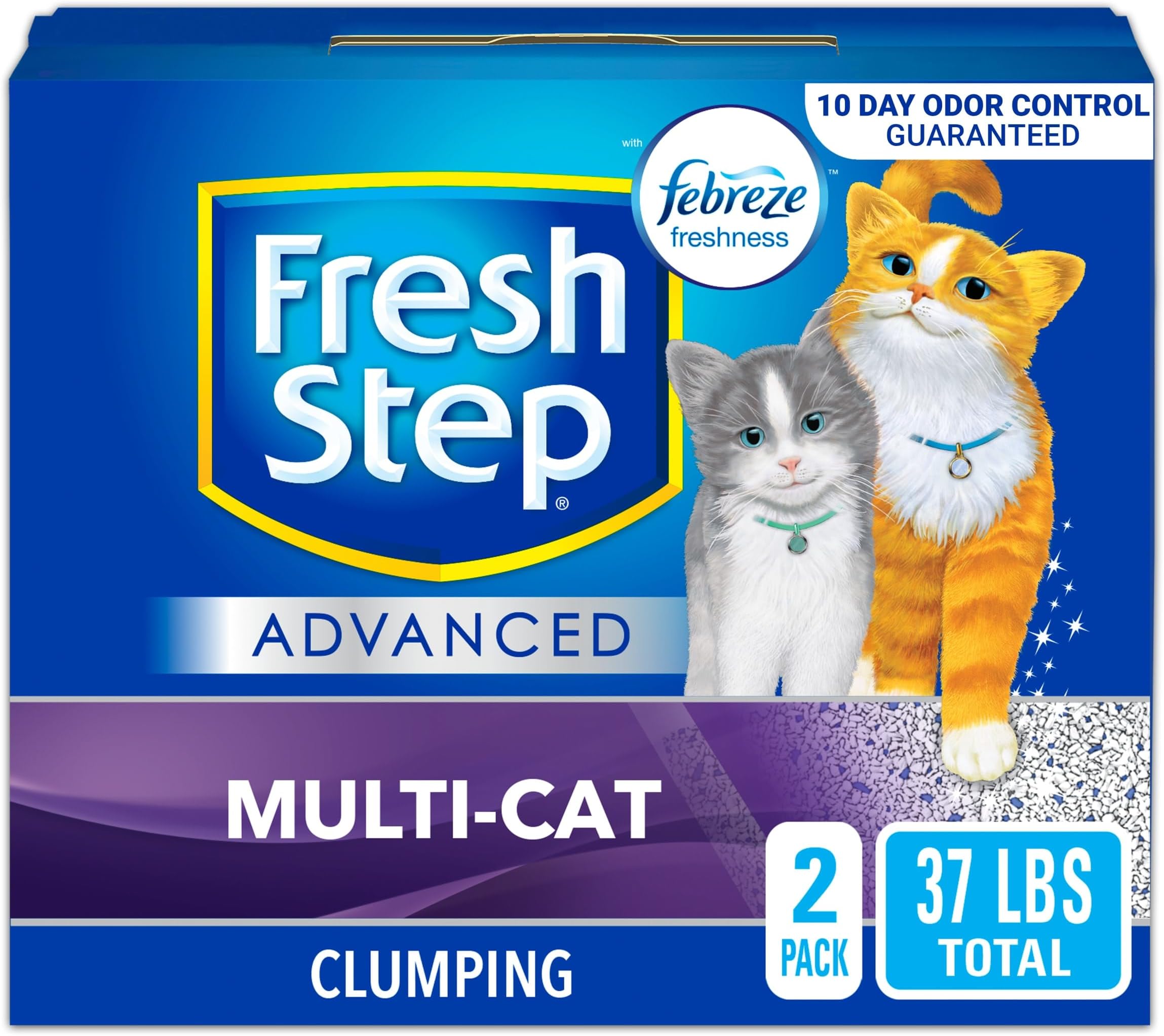 Amazon.com: Fresh Step Outstretch Long Lasting Clumping Litter with ...