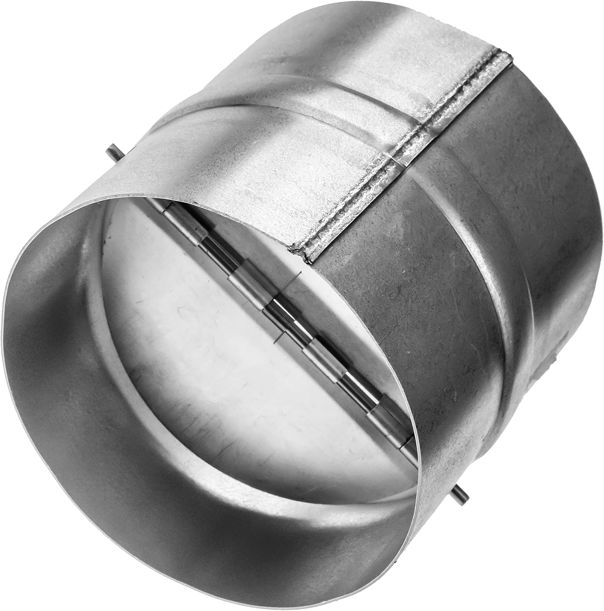 MIVIDE 2Pack 4 inch Backdraft Damper Duct, One Way Airflow Ducting ...