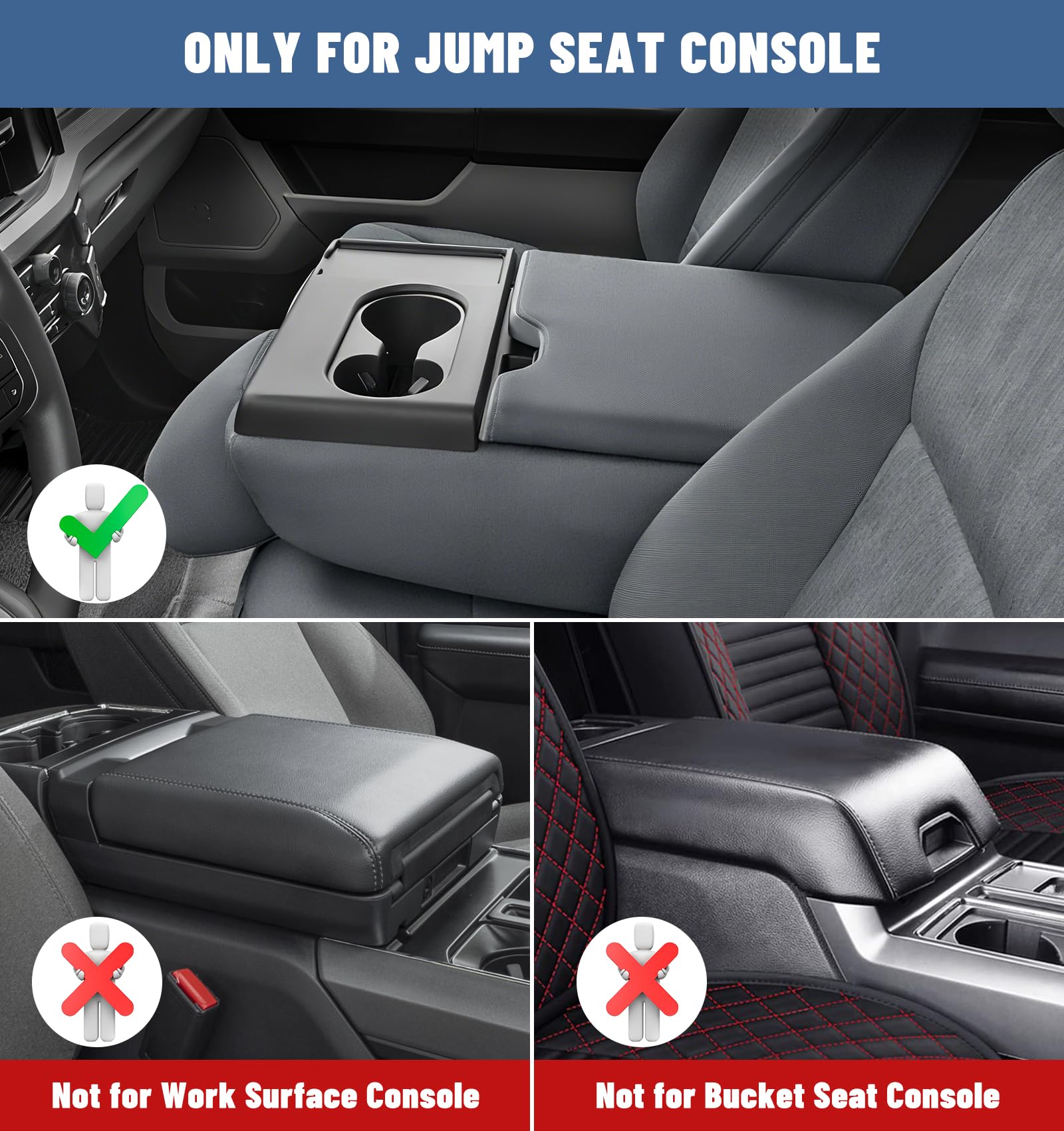 Snapklik.com : Sinvanho Center Console Organizer For 2011-2024 2025 ...