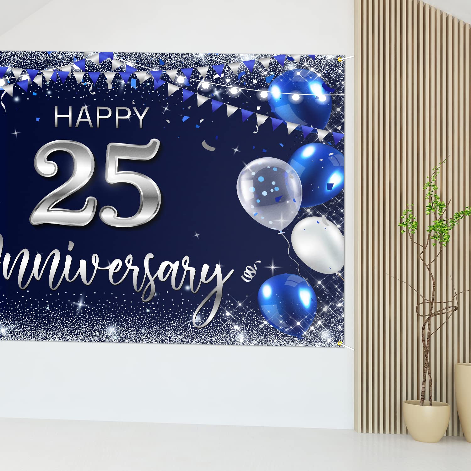 25th Wedding Anniversary Background