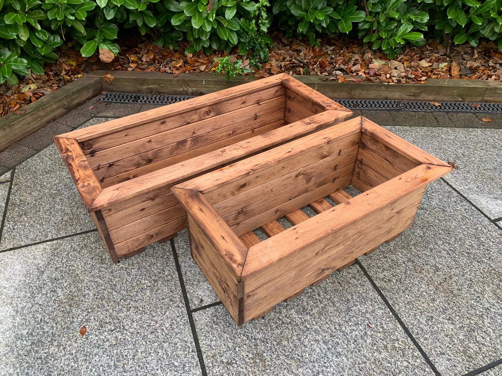 Charles Taylor 2 Piece Raised Trough Set. 1x Extra Large Raised 1x ...