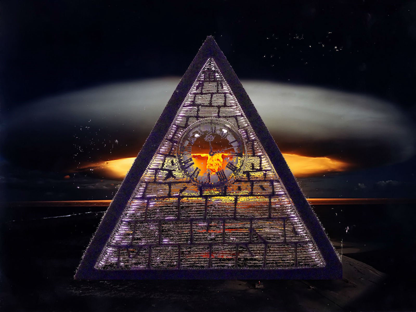 Third Eye Pyramid Wallpaper