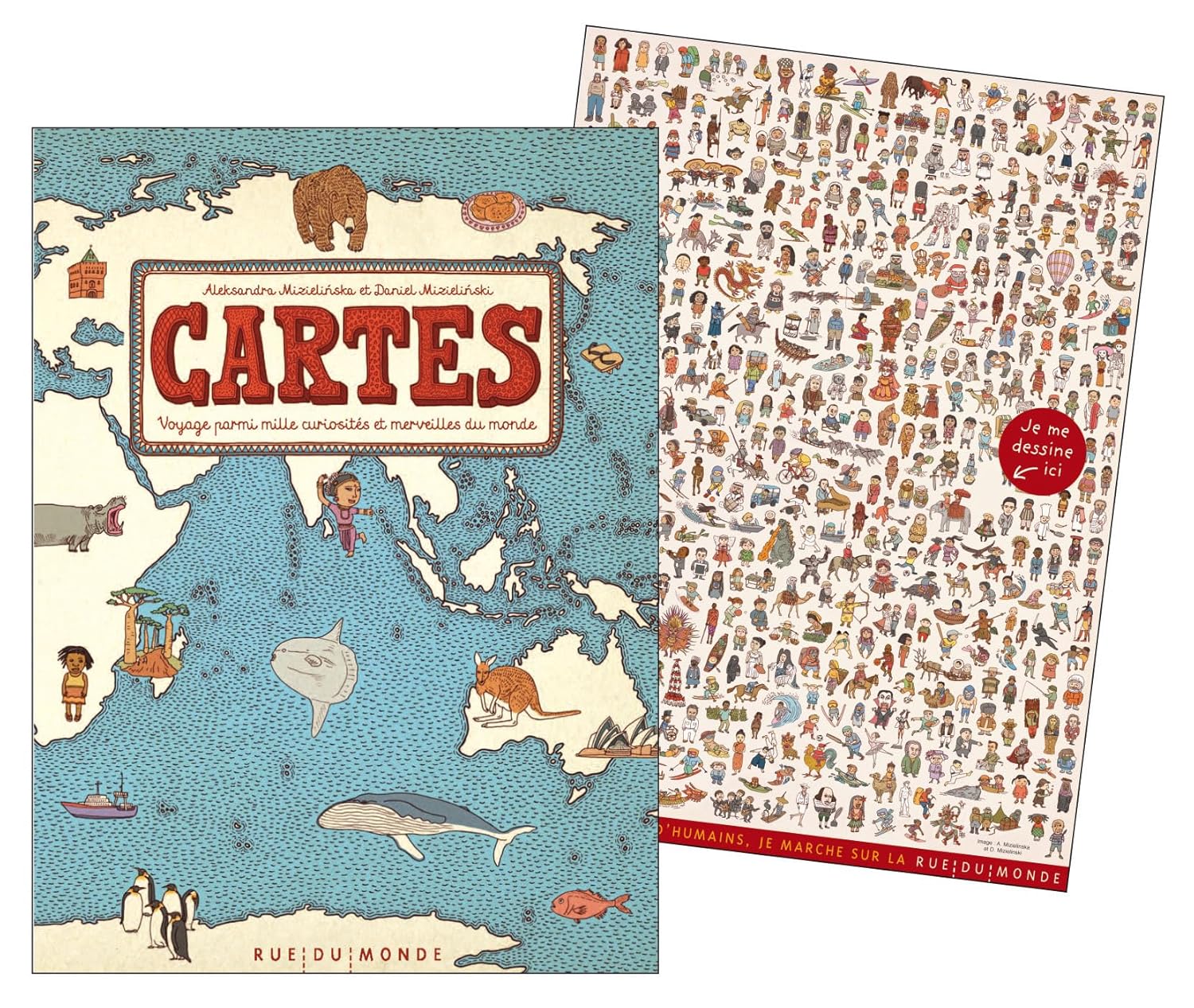 Cartes: Avec tiré à part : Mizielinska, Aleksandra, Mizielinski, Daniel ...