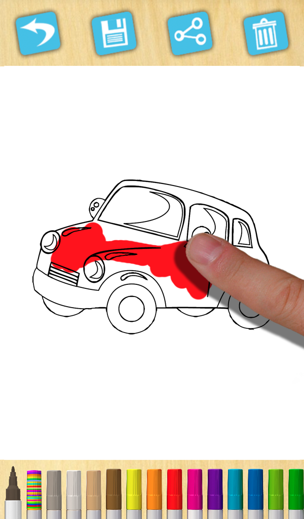 Magic paint cars - App on Amazon Appstore