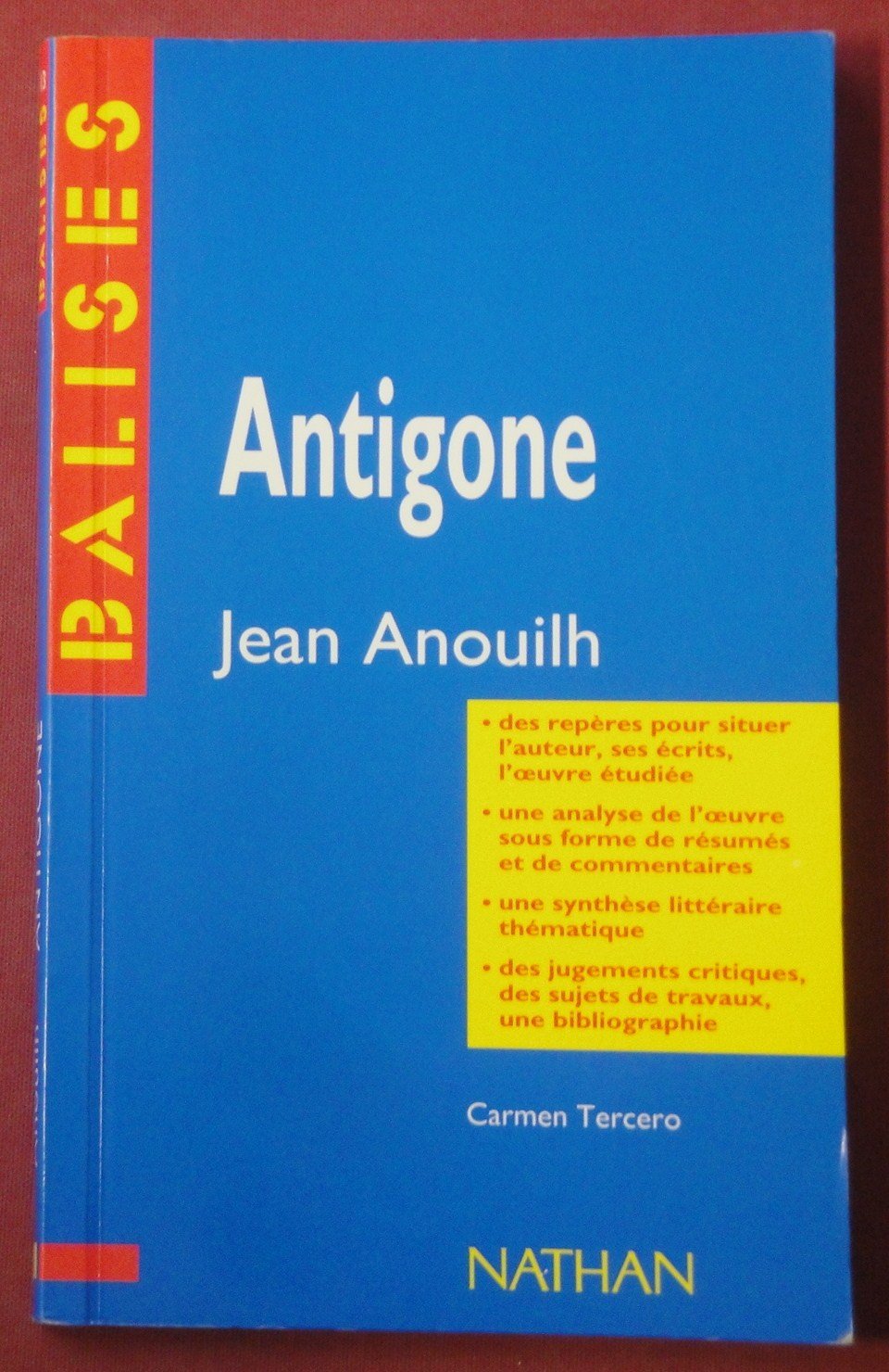 ANTIGONE: Jean Anouilh: 9782091886138: Amazon.com: Books