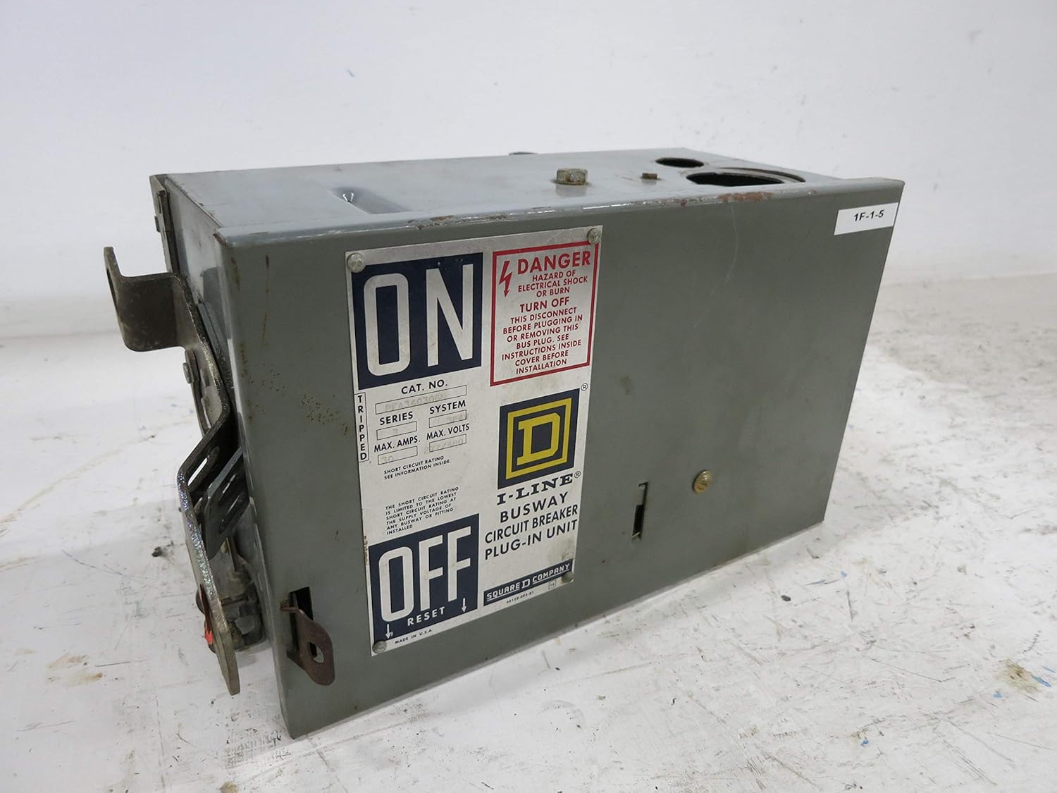 Square D - PFA34030GN - Busway Plug In Unit, 277/480/600VAC Voltage, 30 ...