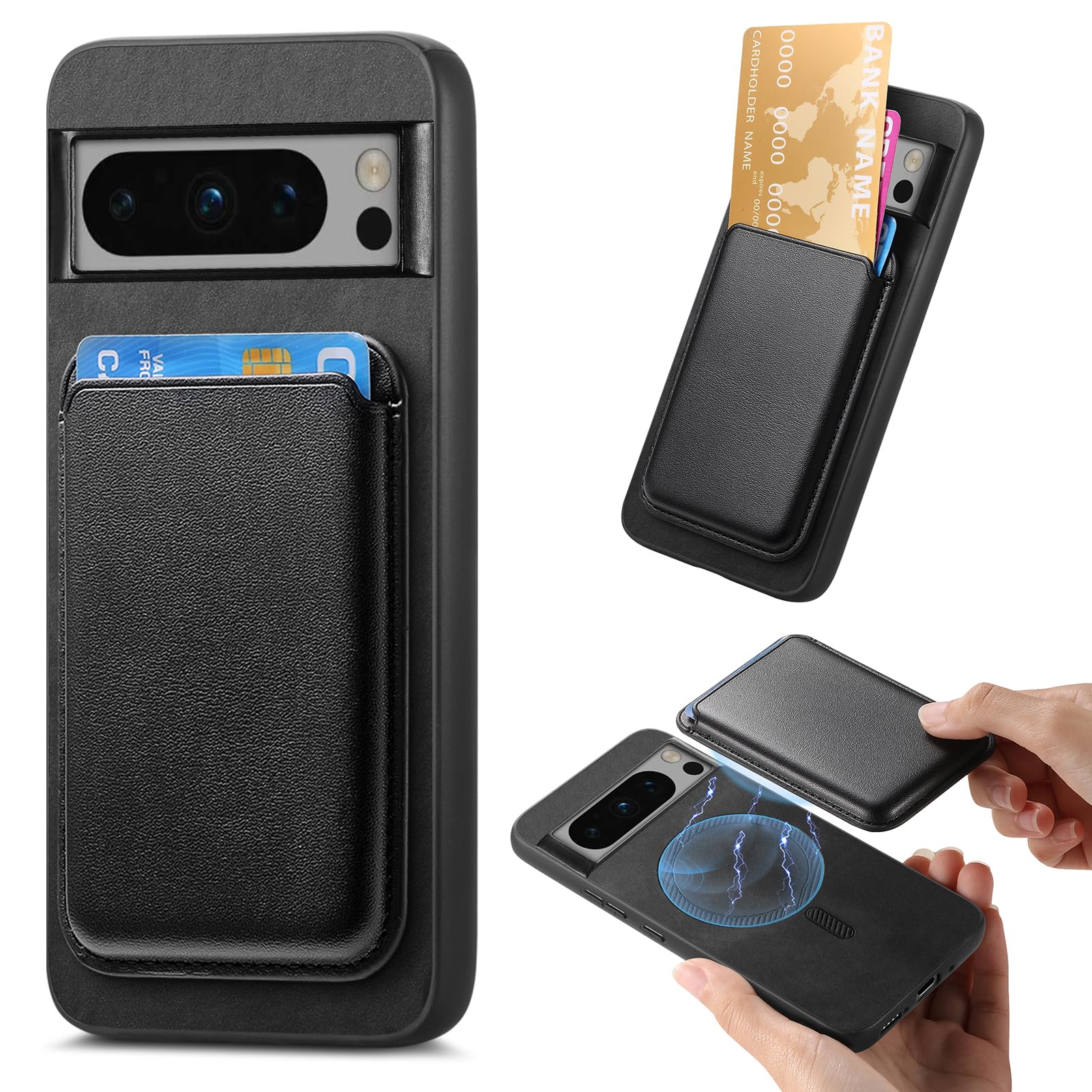 Amazon.com: Dteck Case for Google Pixel 9 Pro, Pixel 9 Case 6.3" (2024 ...