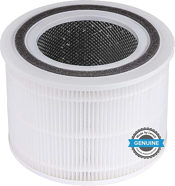 Amazon.com: LEVOIT Air Purifier Replacement Filter, 3-in-1 True HEPA ...