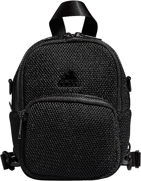 adidas Women's Airmesh Convertible Mini Backpack-Crossbody Bag, Black ...