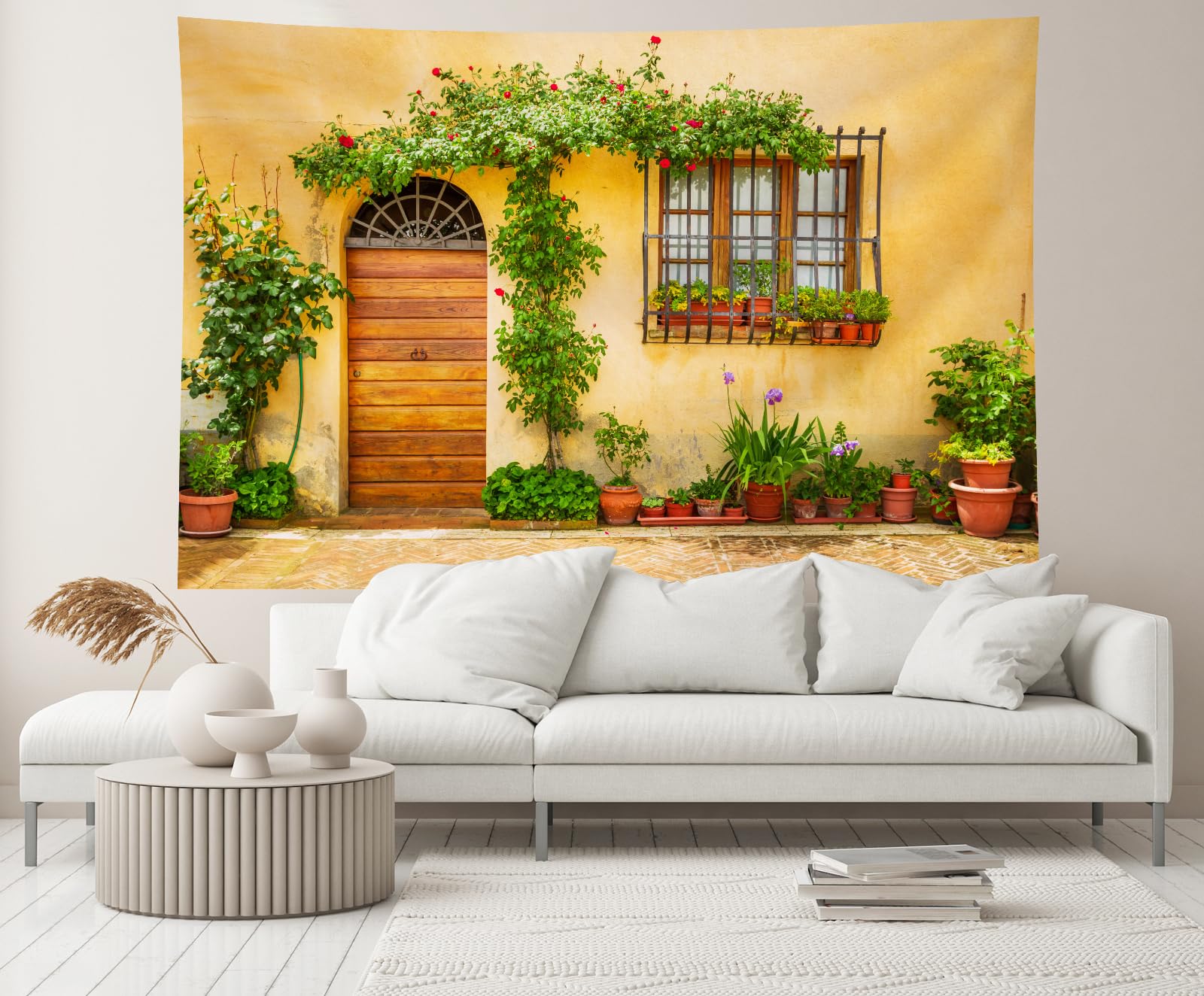 Medieval Village 7x5ft Italian Street Backdrop European Building ...