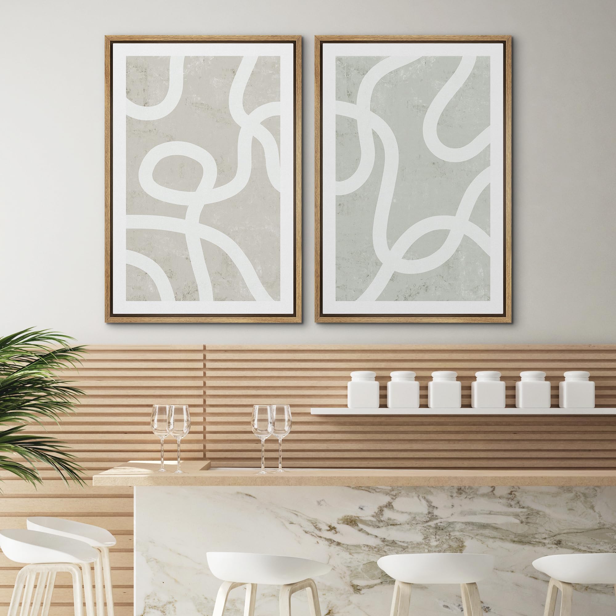 Swirl Wall Designs Modern Black Swirl Wall Art – Abstract Canvas Art