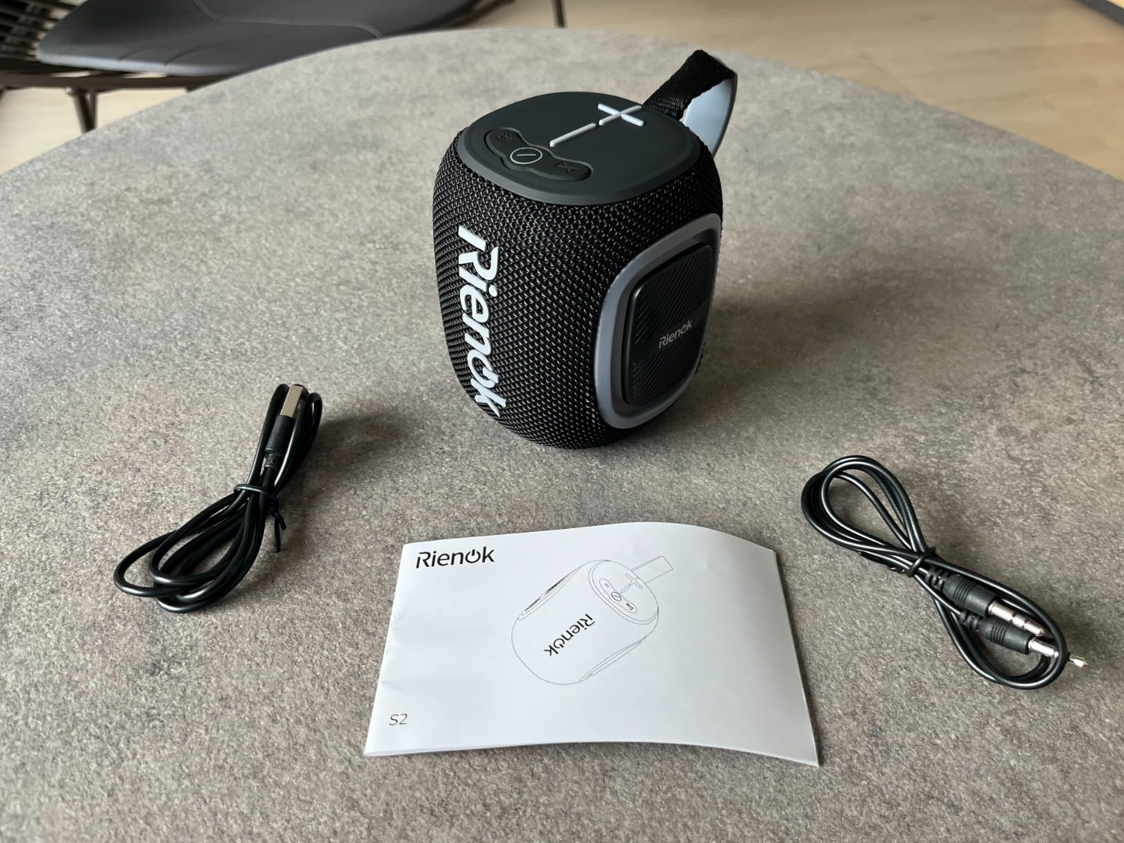 RIENOK Cassa Bluetooth Potente Portatile Impermeabile Speaker Bluetooth ...