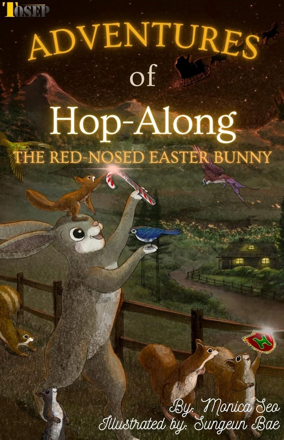 Amazon.com: The Adventures of Hop-Along: The Red-Nosed Easter Bunny ...