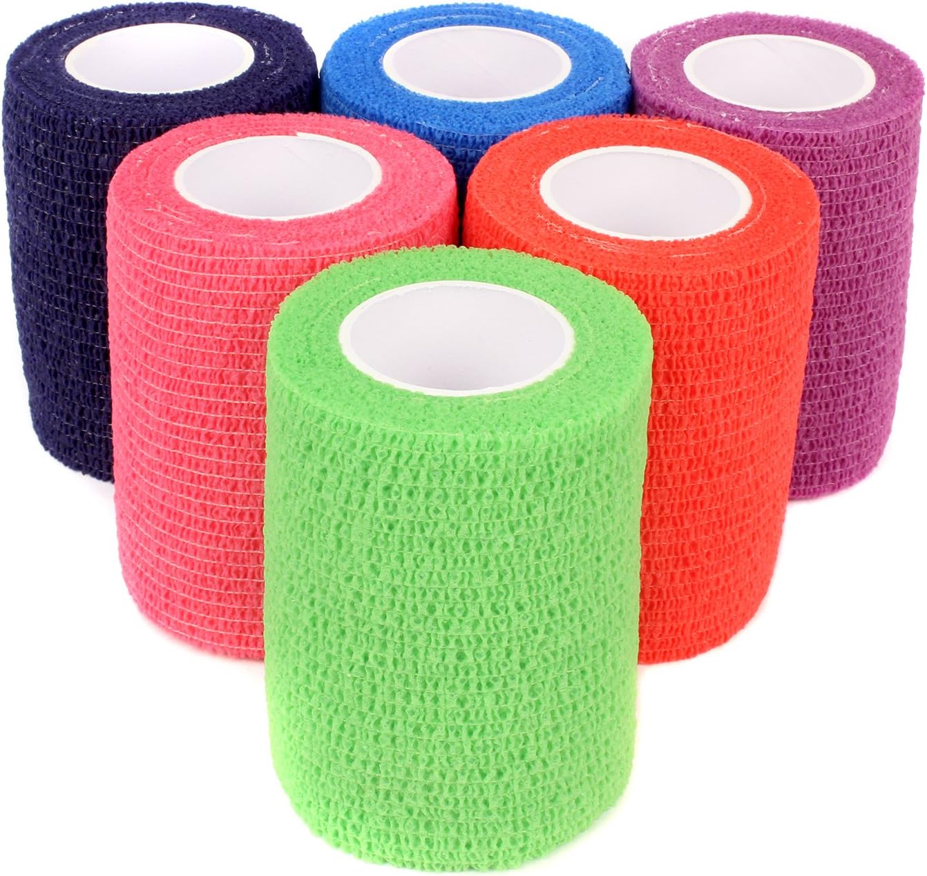 Amazon.com: Ever Ready First Aid Self Adherent Cohesive Bandages 3" x 5 ...