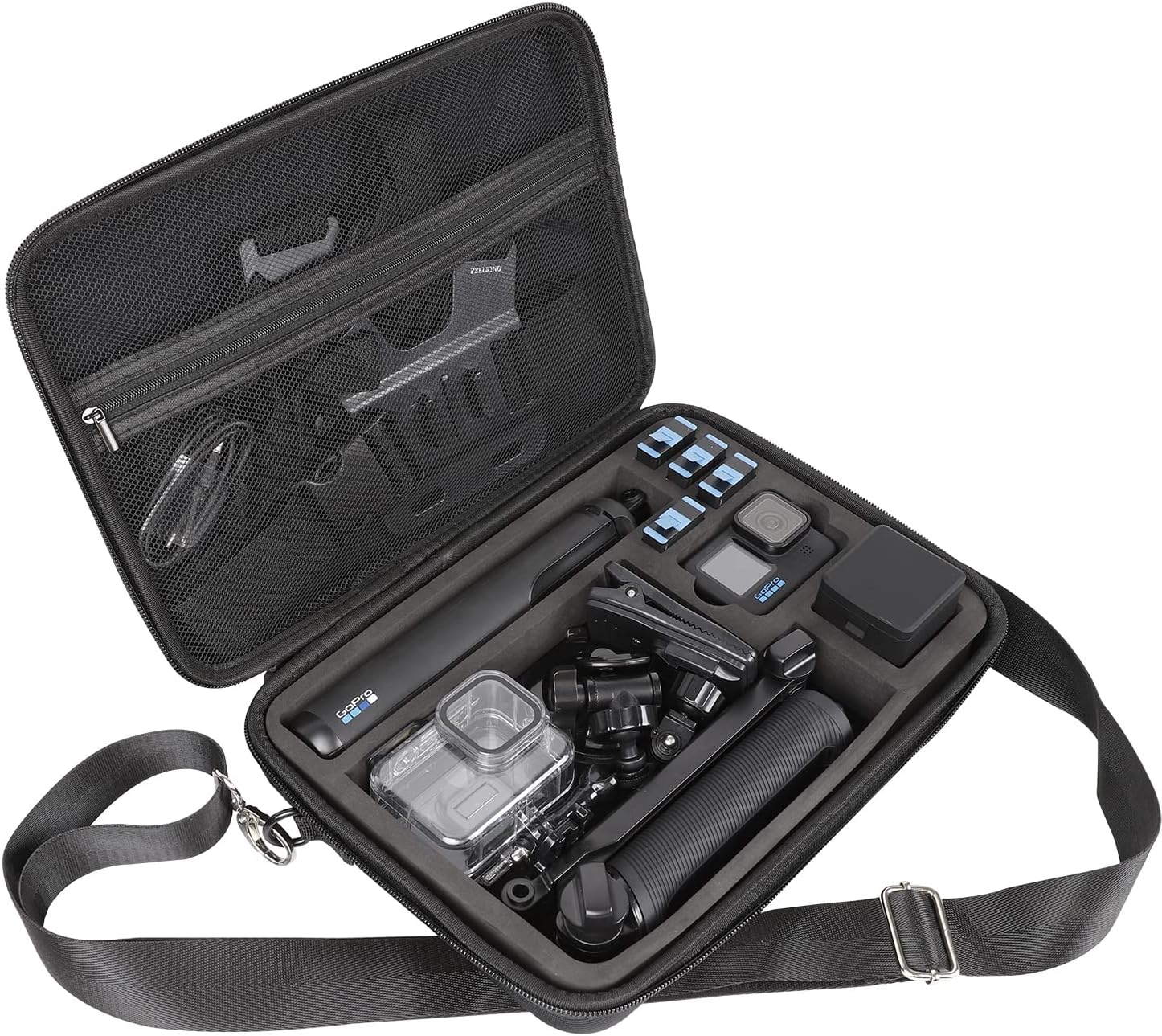 Amazon.com : Amazon Basics Small Carrying Case for GoPro And ...