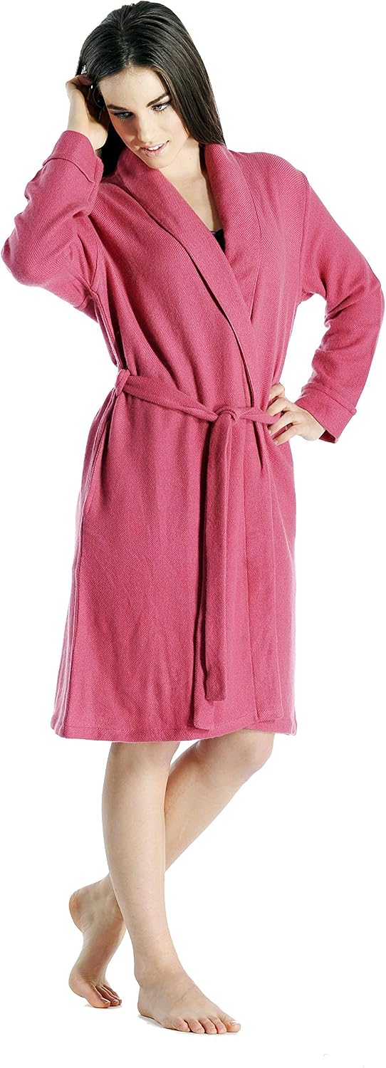 Cashmere Boutique 100% Pure Cashmere Short Robe Women – Lightweight ...