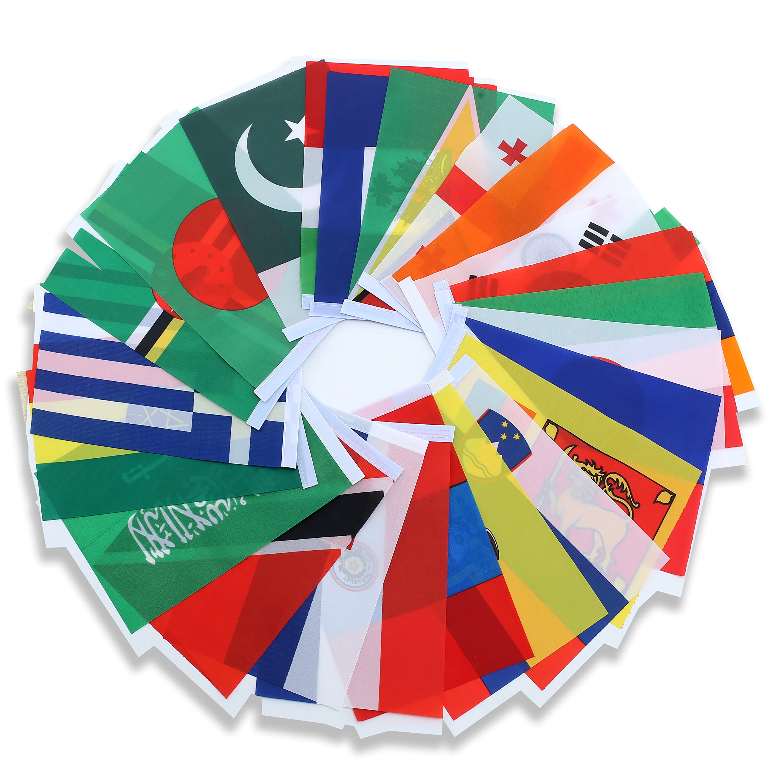 Buy 200 Countries Wood Flags,Sports Flags International Stick Small ...