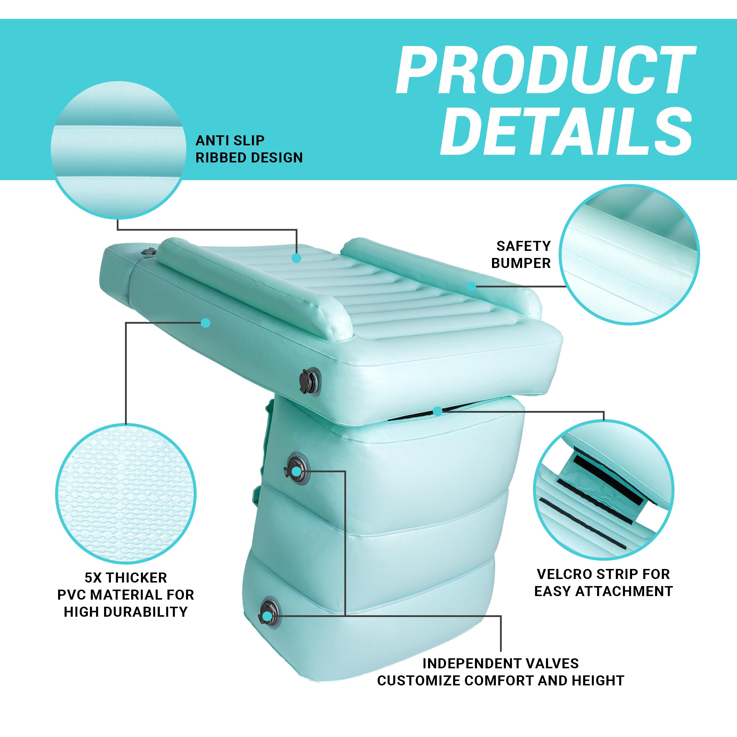 Snapklik.com : SKYDUSK DESIGN Inflatable Airplane Bed For Kids ...