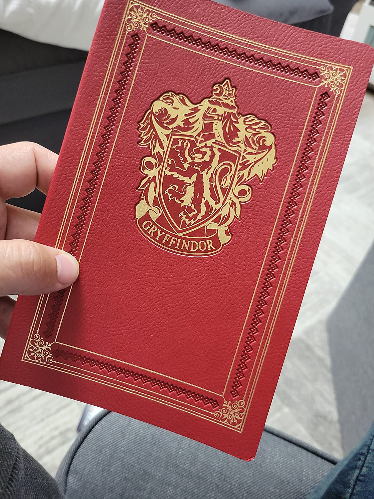 Harry Potter: Gryffindor Ruled Notebook: Insight Editions ...