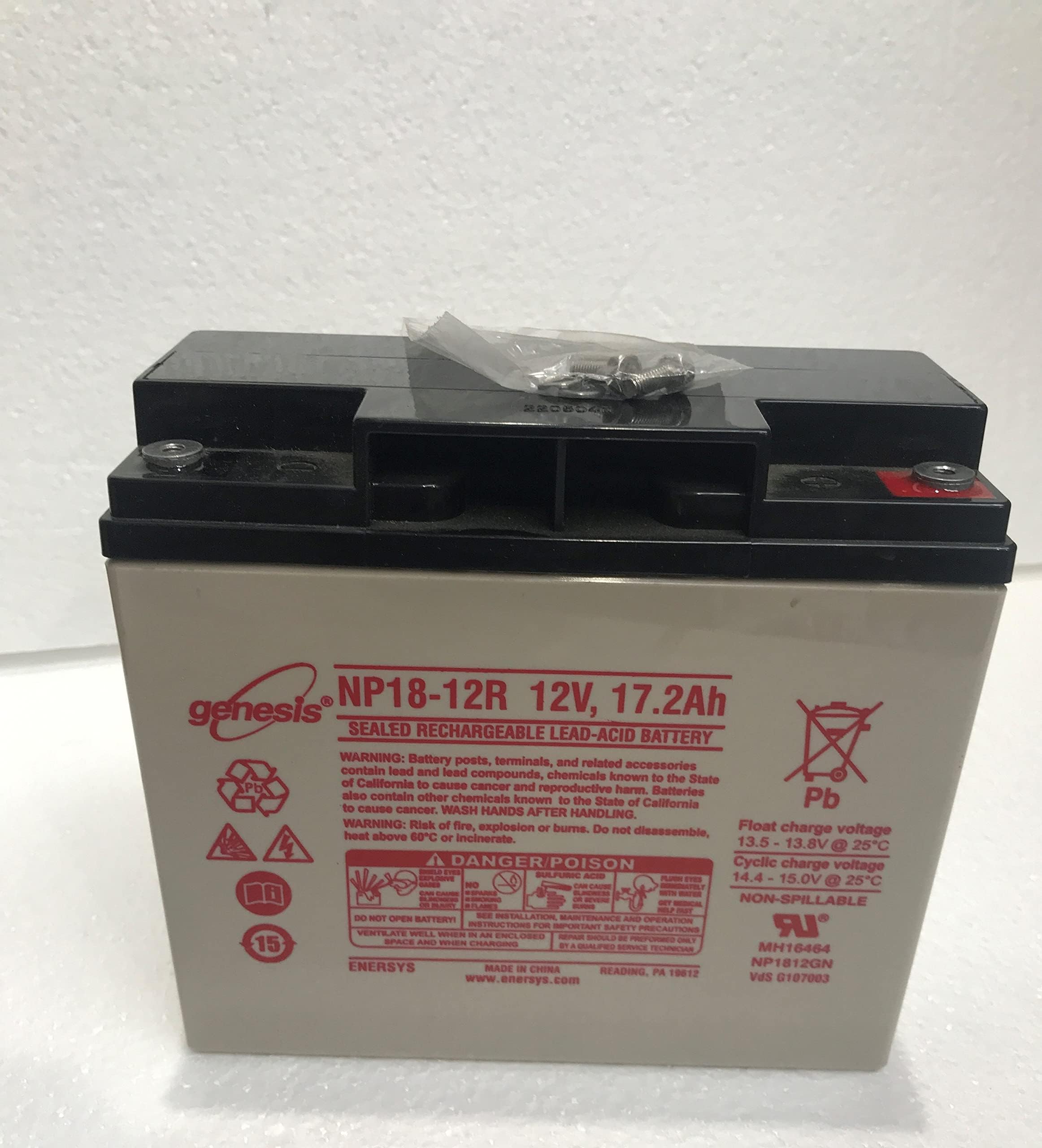 Lucas Battery 12V 12 Volt 4.5Ah Battery Fits Some Hayter & Mountfield ...