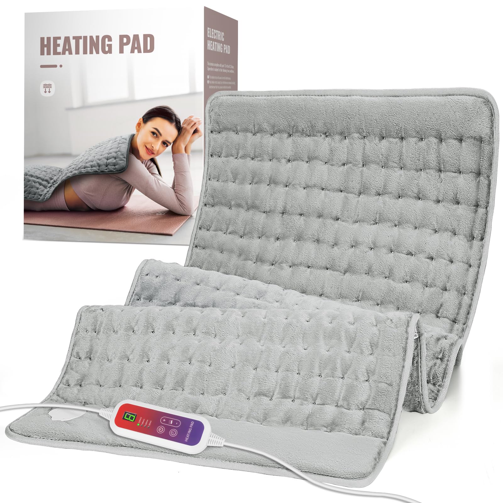 Amazon.com: XXL Heating Pad 20x40, Extra Large Heating Pads for Back ...