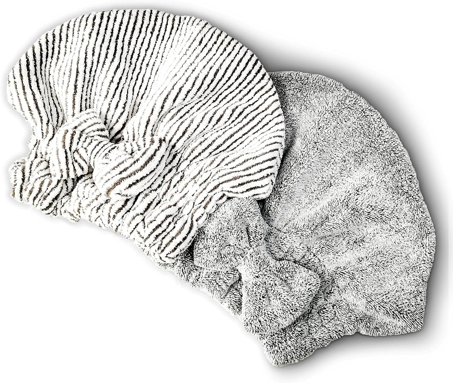 Amazon.com: Jseng 2PC Microfiber Hair Drying Caps, Extrame Soft & Ultra ...