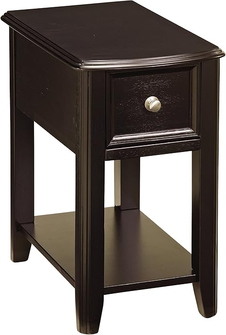 Amazon.com: Signature Design by Ashley Breegin New Traditional Wooden Chair Side End Table with ...