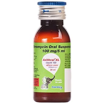 Azithral-XL 100 - Bottle of 30 ml Suspension : Amazon.in: Health ...