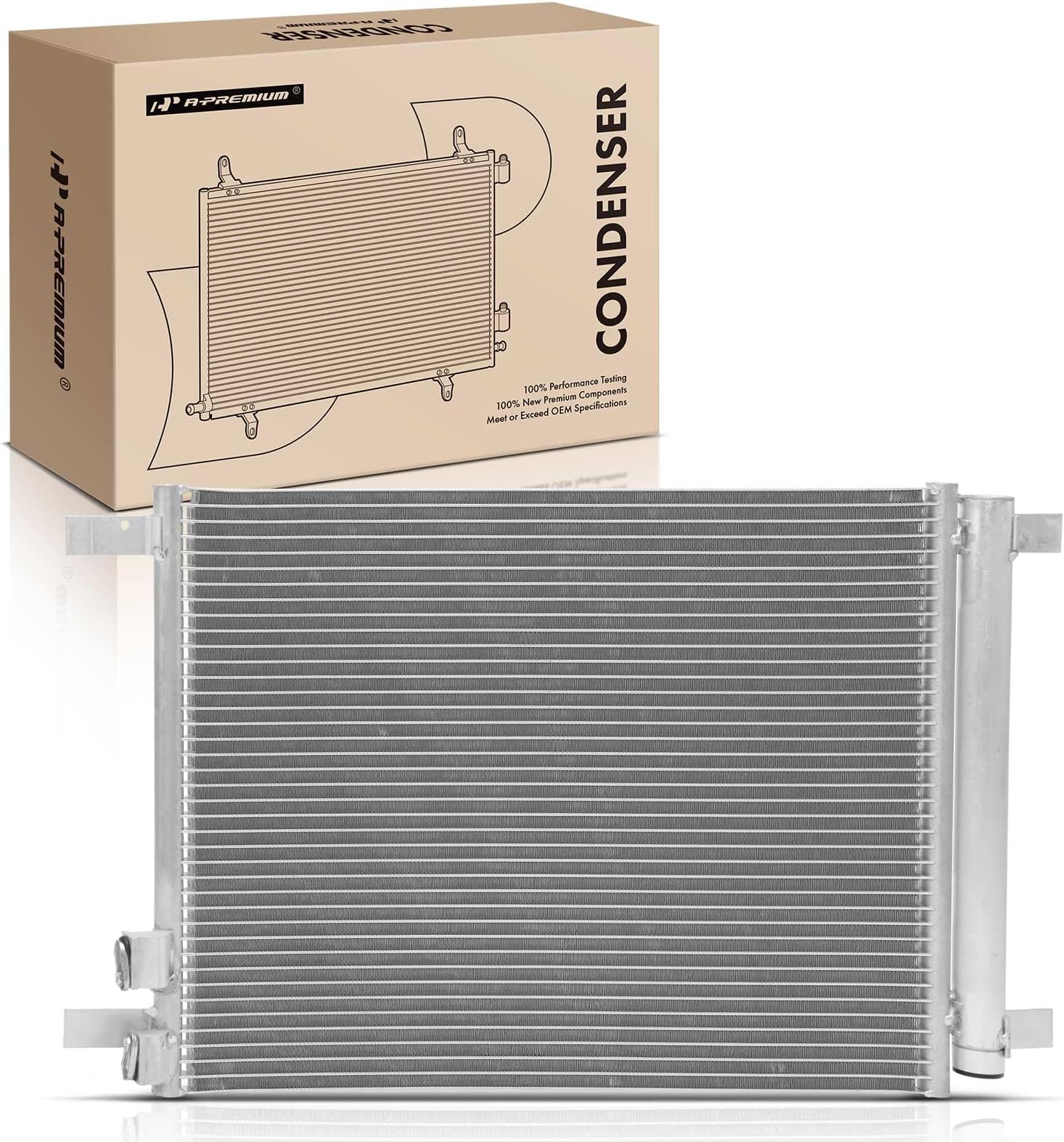 Amazon.com: A-Premium Air Conditioning A/C Condenser Compatible with ...