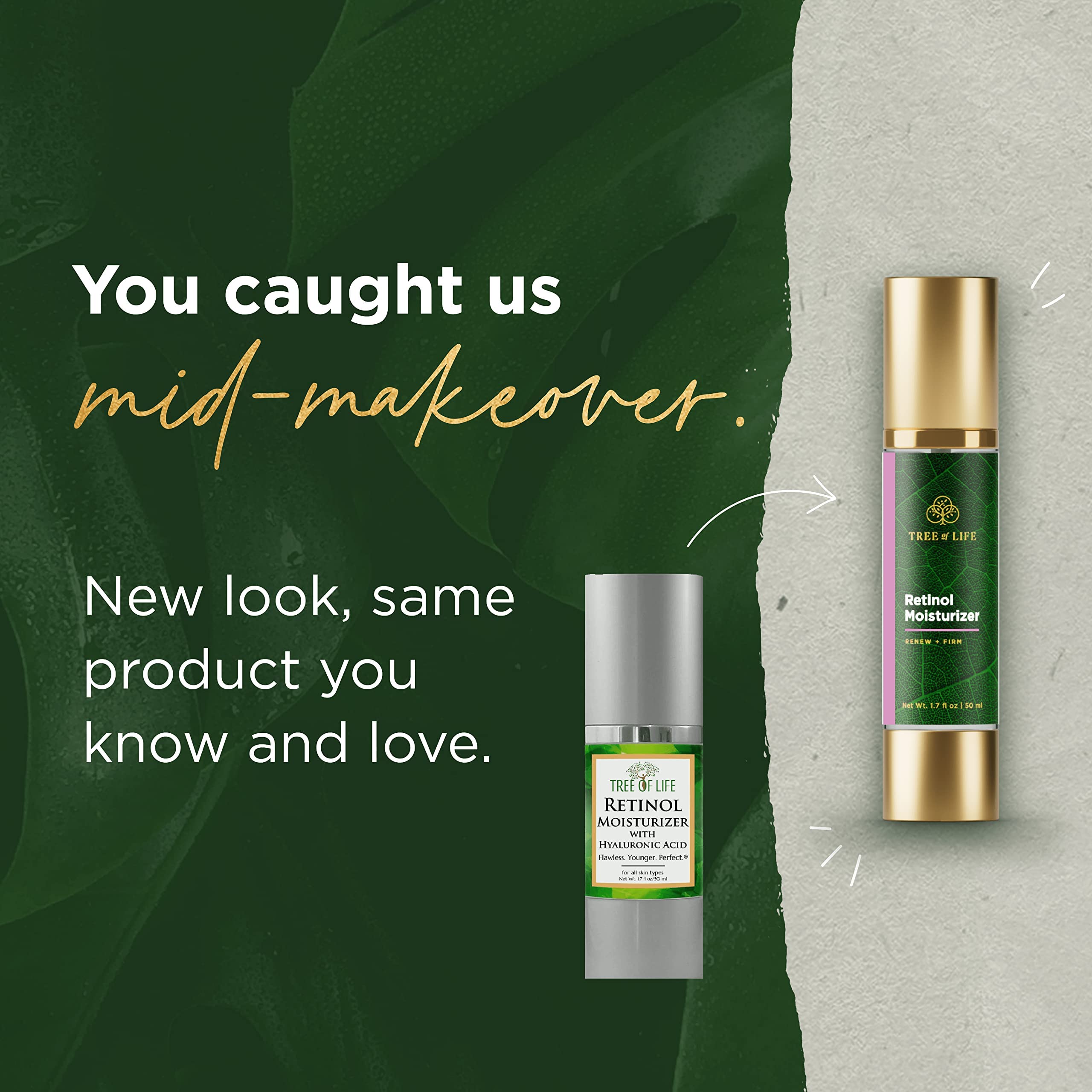 Snapklik.com : Tree Of Life Retinol Facial Moisturizer Renewing Face Cream