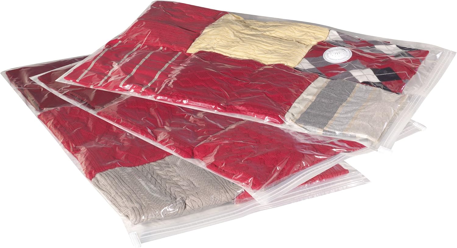 Amazon.com: Household Essentials MightyStor Flat Vacuum Storage Bags ...
