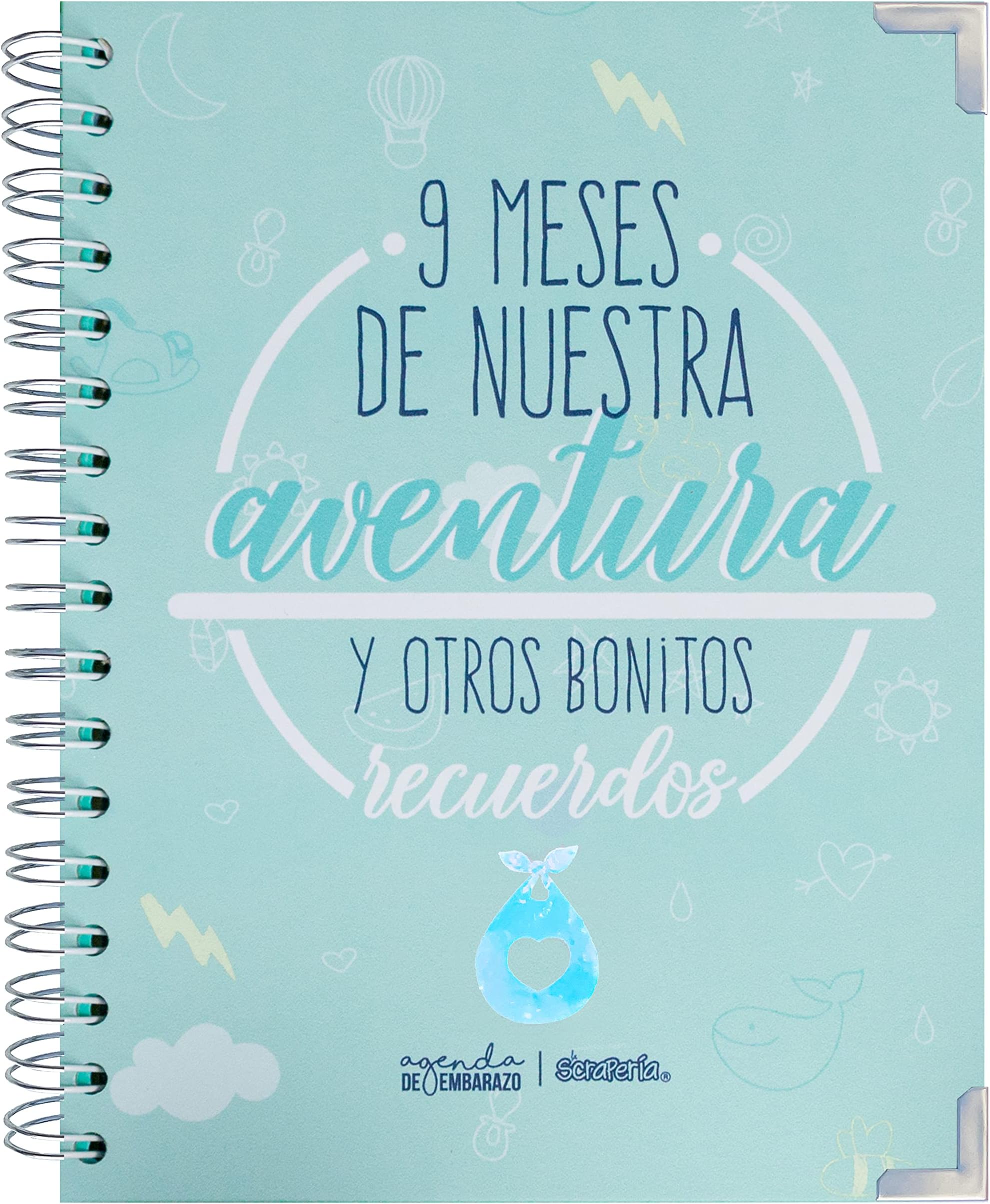 Agenda de Embarazo y primer añito - Color Menta : Amazon.com.mx: Bebé
