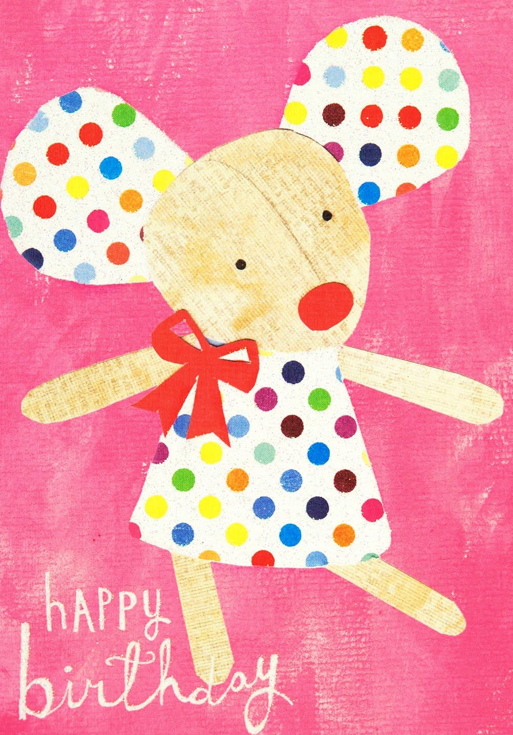 Amazon.com: Spotty Mouse - Childrens Birthday Card by Paper Salad