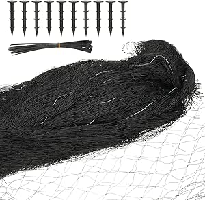 Amazon.com : MECCANIXITY Bird Netting for Chicken Coop 25 x 99 Feet Garden Netting with 0.8 ...