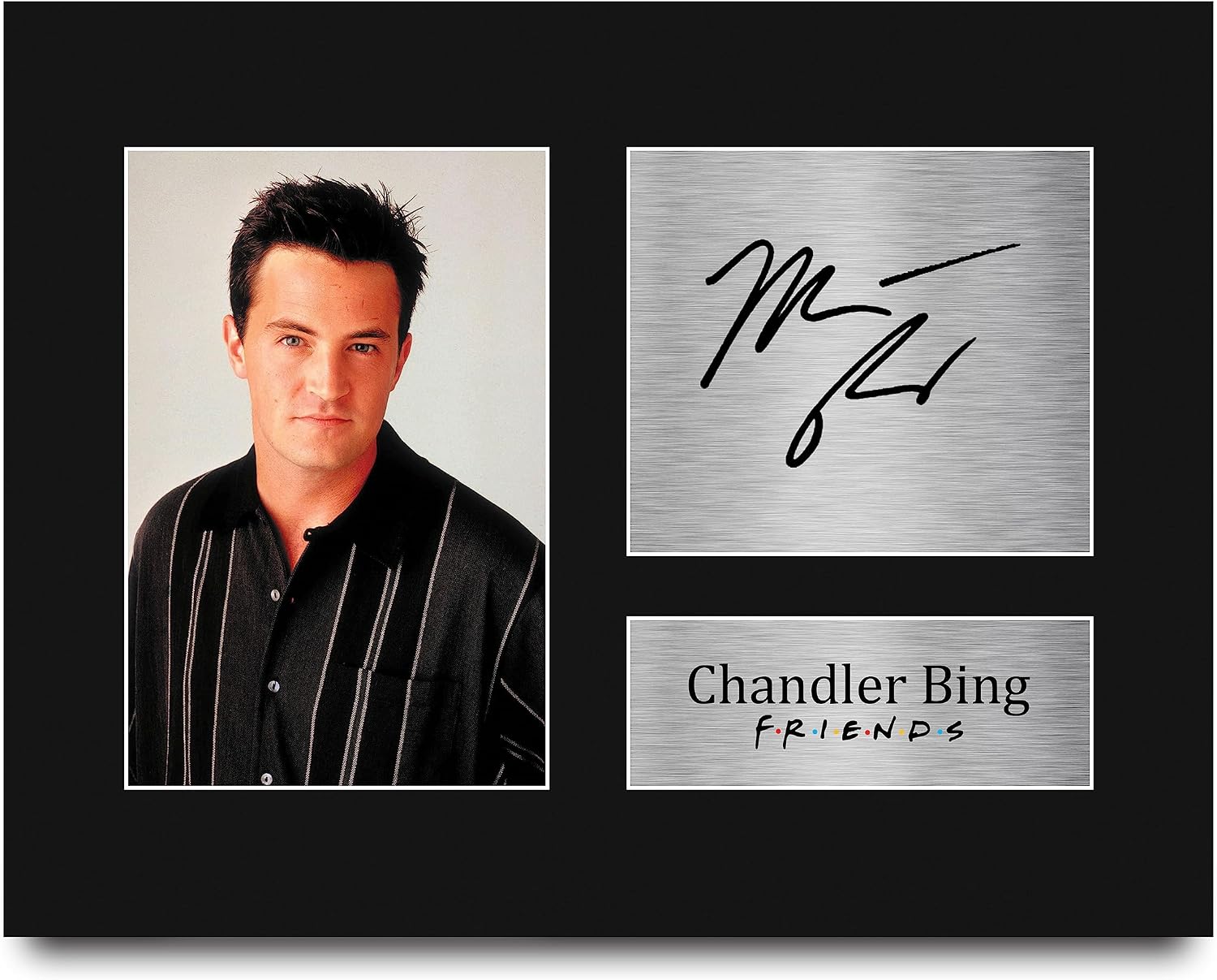 Amazon.com: HWC Trading Chandler Bing Friends Signed Printed Autograph ...